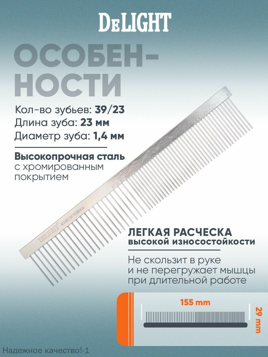 Расческа для животных — фото 1