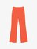 Брюки клеш PATRIZIA PEPE Flared trousers, размер 40, оранжевый