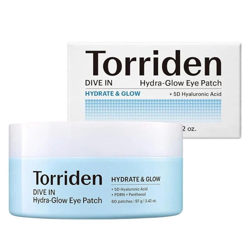 Torriden Увлажняющие патчи под глаза Dive In Hydra-Glow Eye Patch 60 шт.