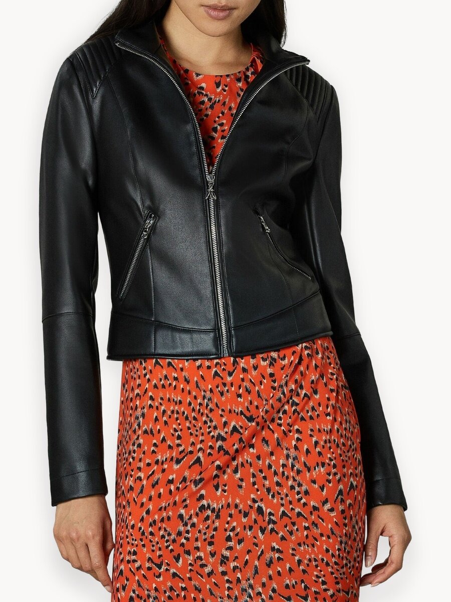 Куртка кожаная