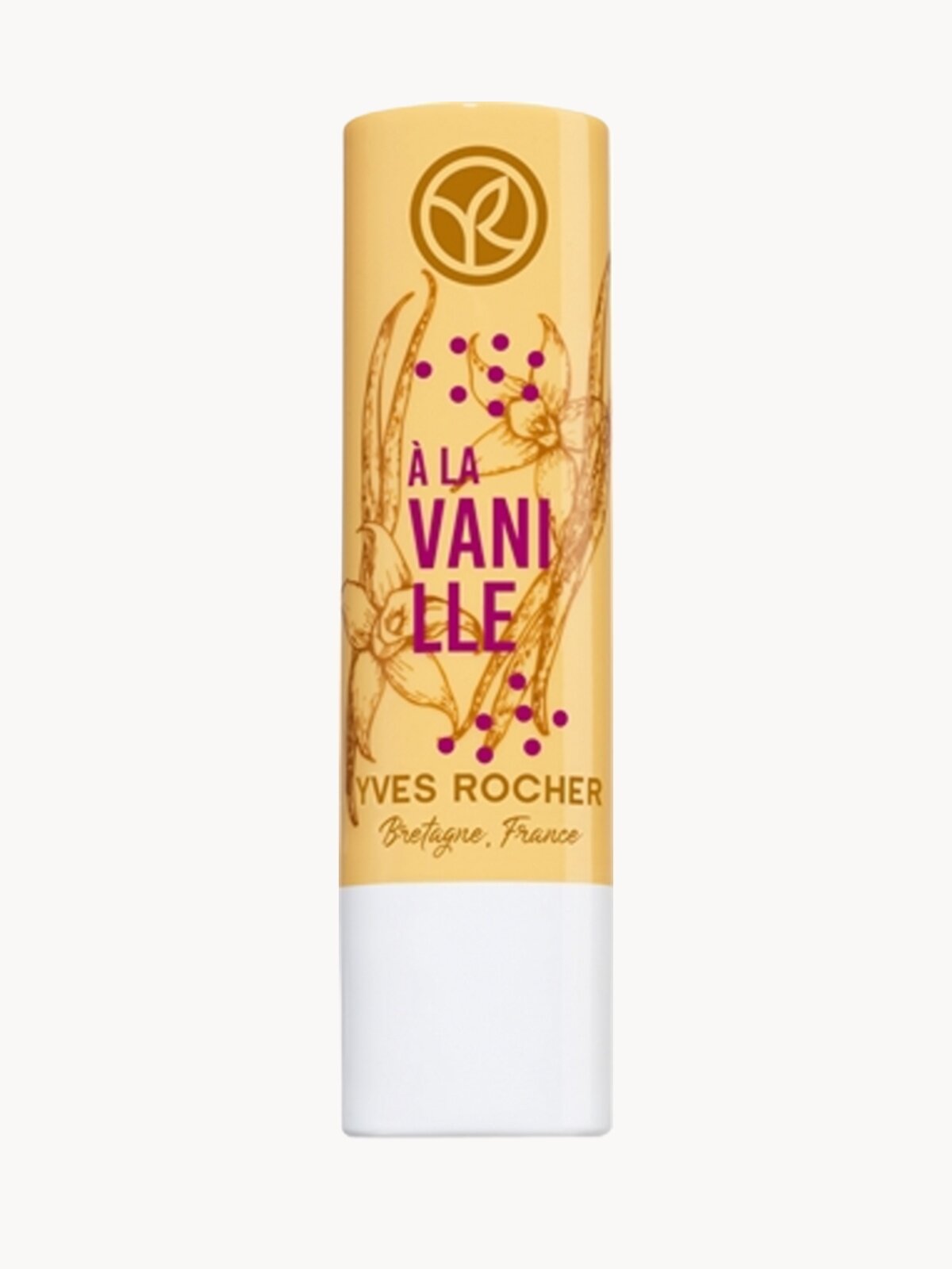 Yves Rocher Питательный Бальзам для Губ «Ваниль» стик 4,8 гр