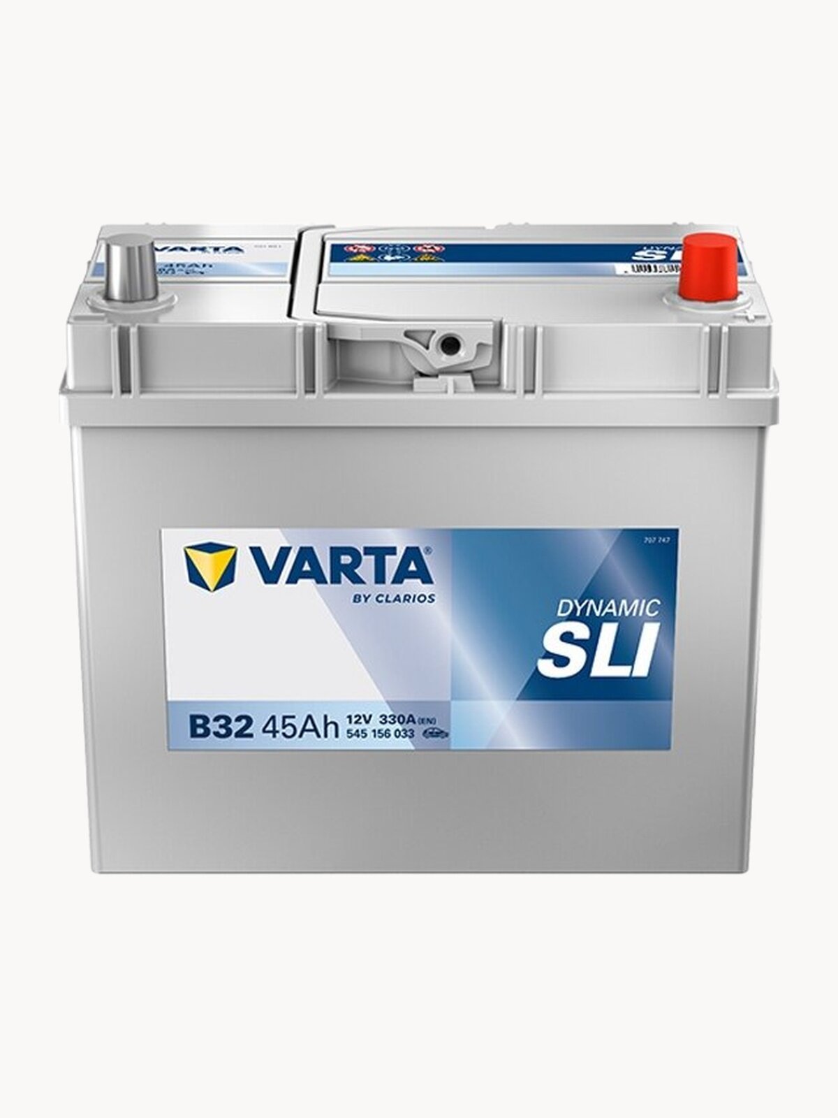 Аккумулятор Varta Dynamic SLI 545 156 033 B32, 238x129x227, обратная полярность, 45 Ач