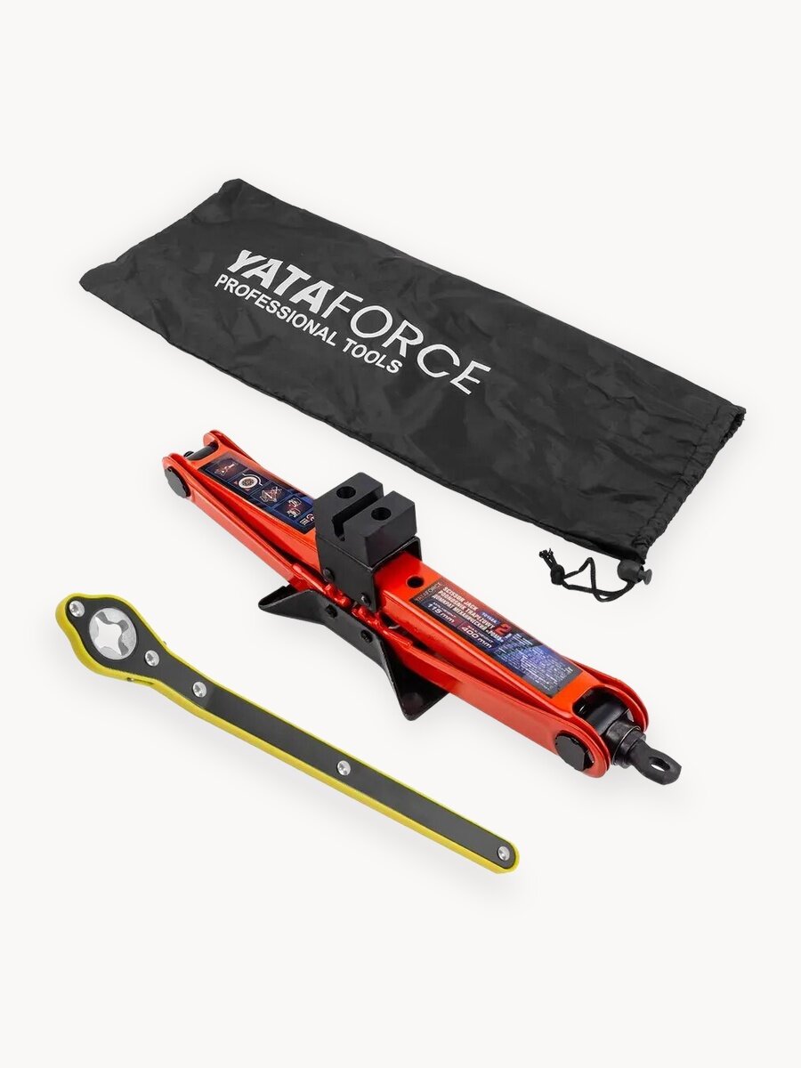 Автомобильный домкрат ромбический 2т 115-400мм