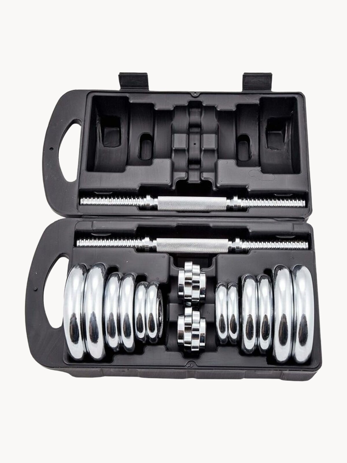 Набор разборных гантелей 20 кг в пластиковом кейсе PROFI-FIT