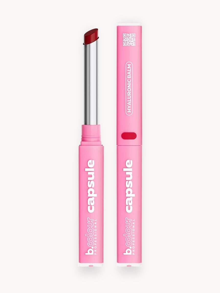 B.COLOUR PROFESSIONAL Блеск для губ с гиалуроновой кислотой, бальзам с оттенком CAPSULE 01 MY EUPHORIA