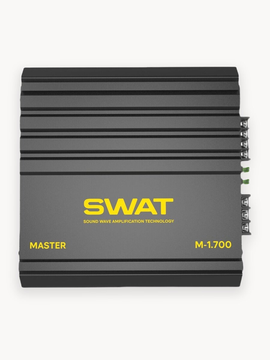 Автомобильный усилитель SWAT M-1.700 1-канальный / Усилитель для сабвуфера