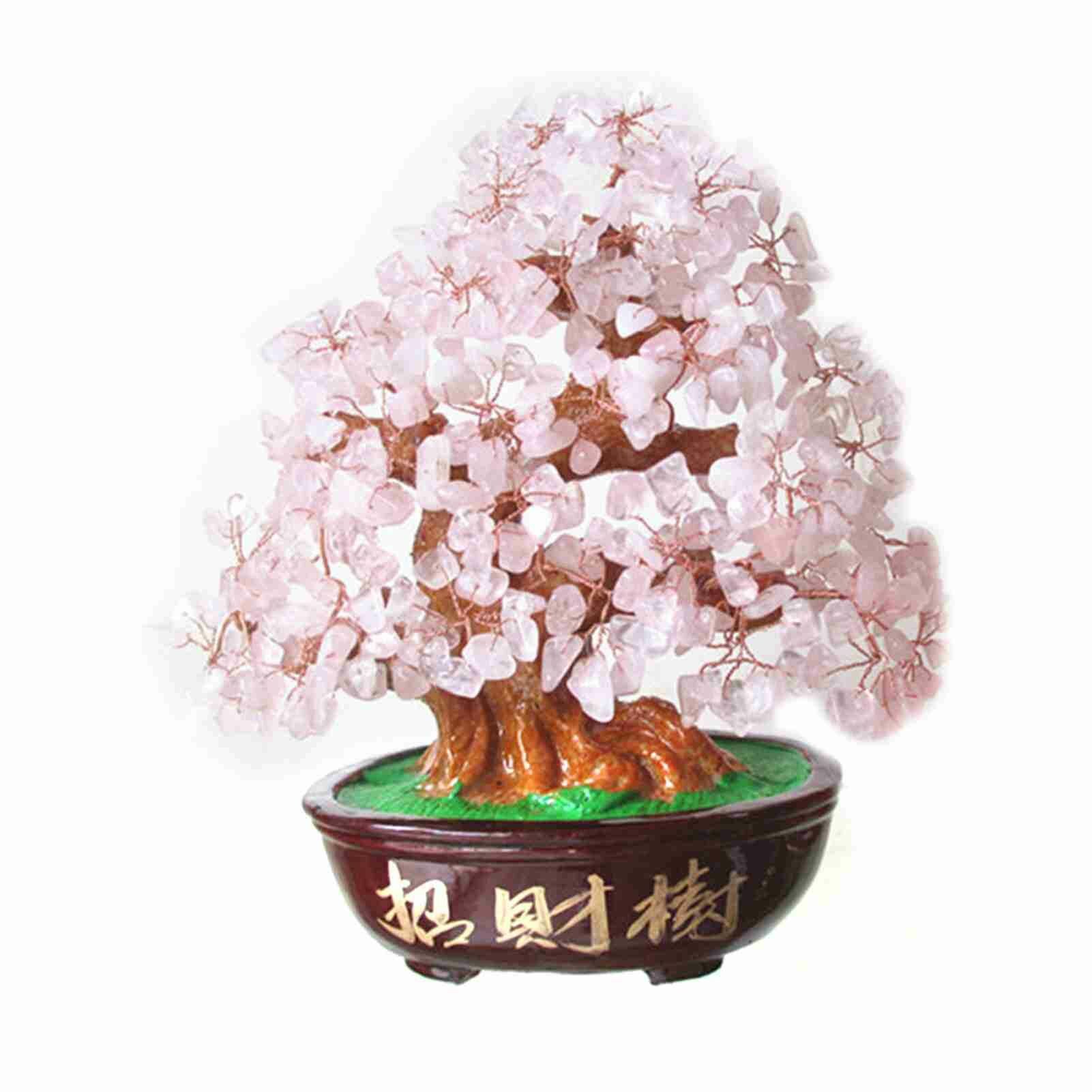 Декоративное дерево, красивый бонсай, денежное дерево, украшение для богатства и удачи для дома