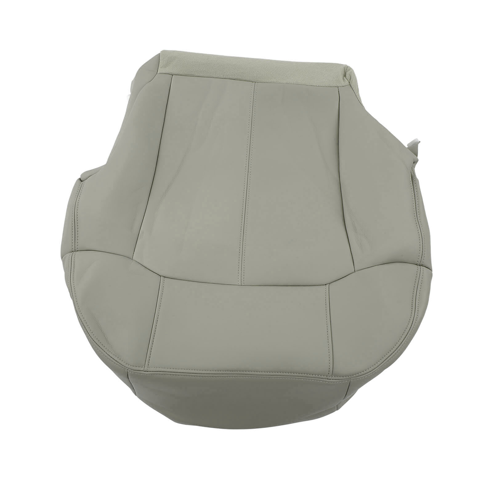 Чехол на нижнюю часть переднего водительского сиденья из искусственной кожи, сменный, для автомобиля Chevy Suburban 1999–2002, серый.