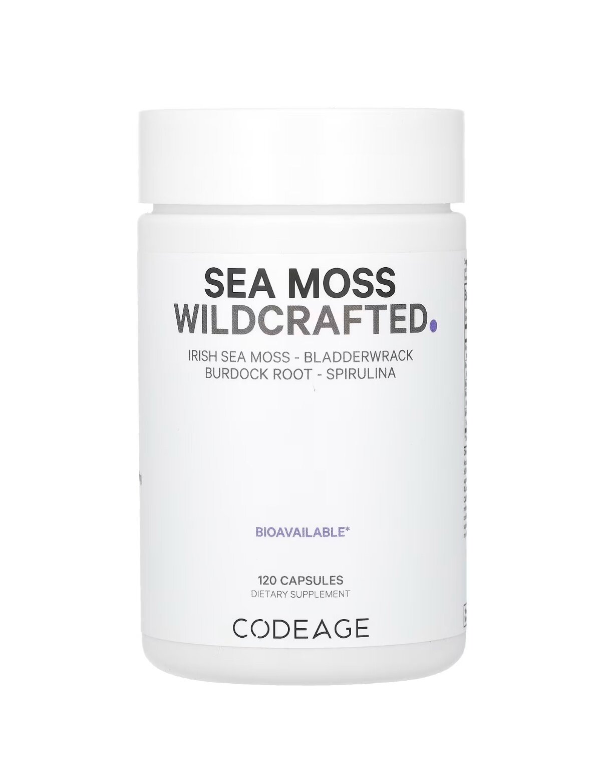 Codeage Мох морской дикорастущий 120 капсул