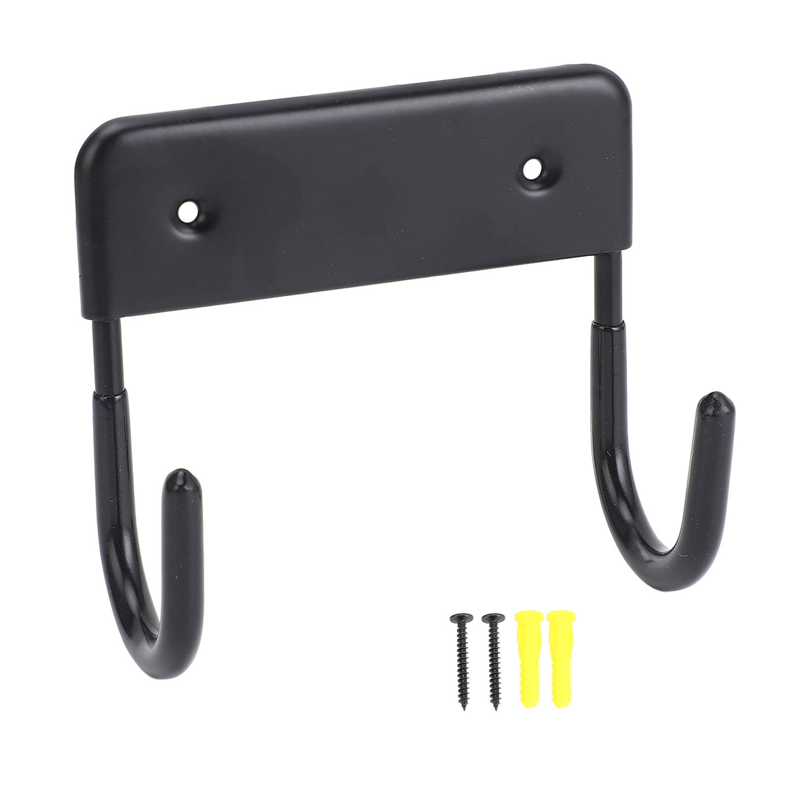 Крючок для гладильной доски, устойчивый, многофункциональный, компактный, настенный держатель, матовый черный.