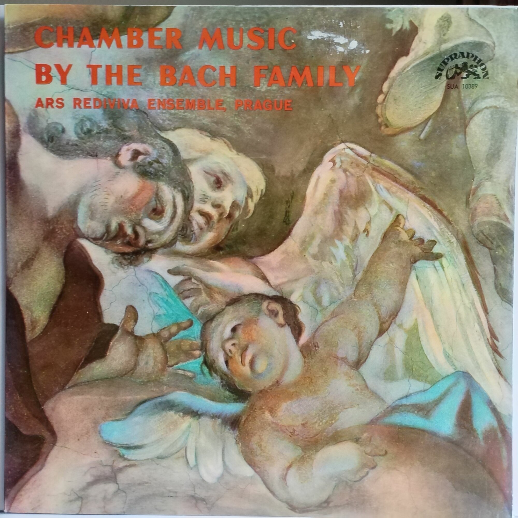 The Bach Family, Ars Rediviva Ensemble - Chamber Music (1LP Supraphon, Чехословакия 1963, M/NM)