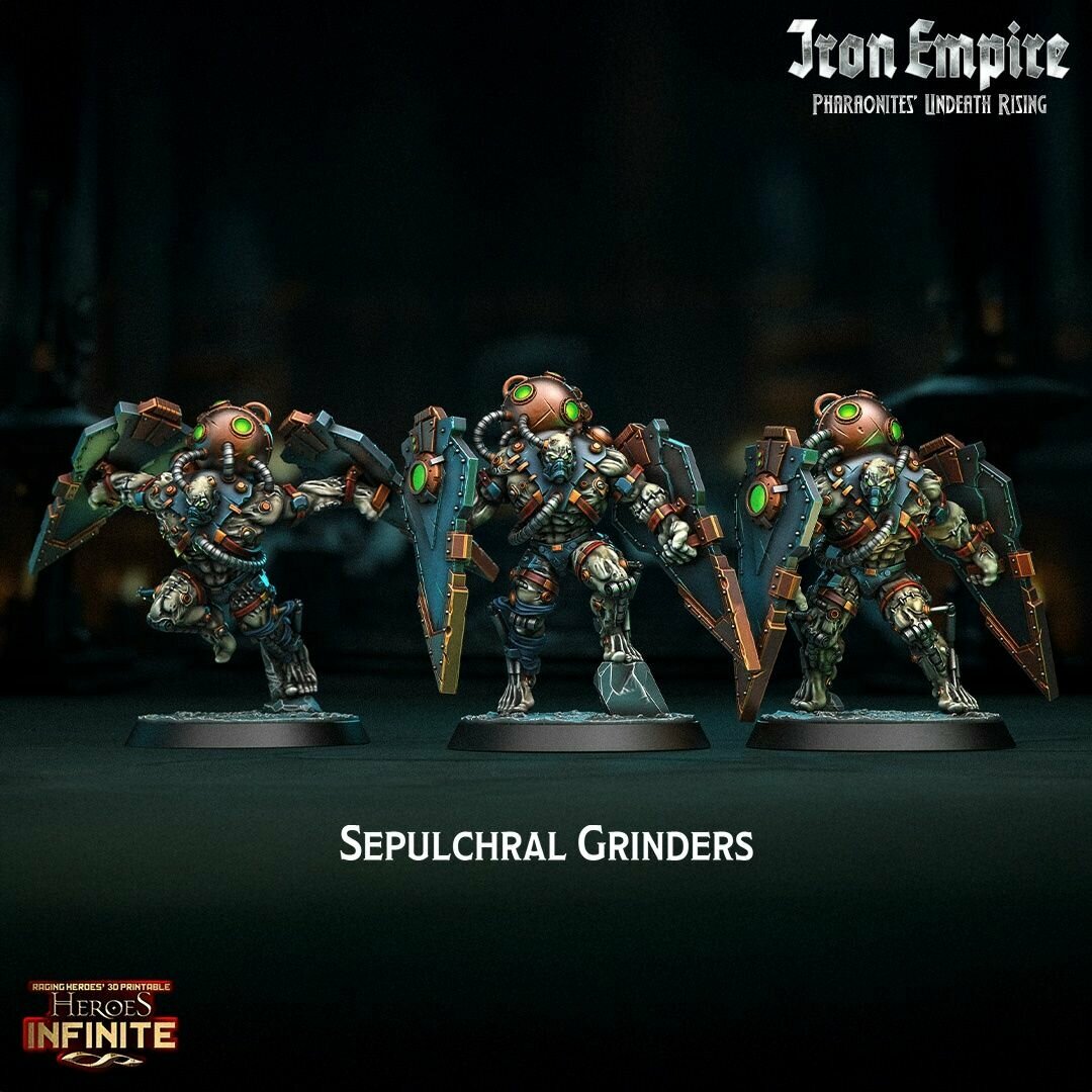 Миниатюра Warhammer Sepulchral Grinders