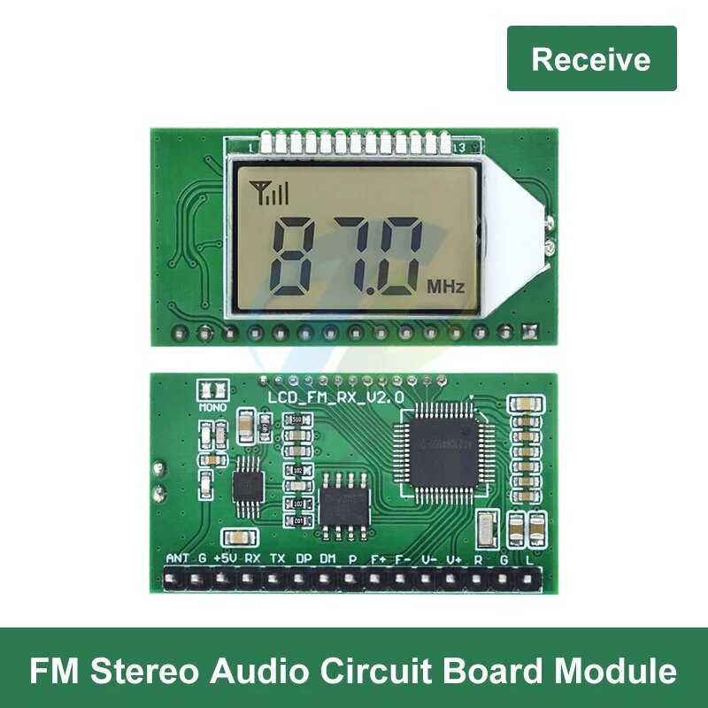 TZT Цифровой FM-приемник модуль 1PCS, Receive