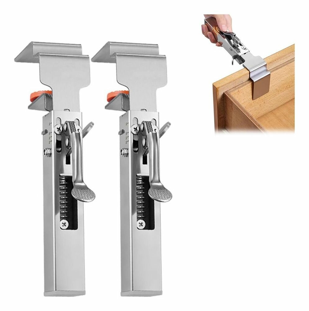 2 Упаковки Лучший Регулируемый Фиксирующий Зажим Для Ящика, Регулируемый зажим для крепления выдвижного ящика.