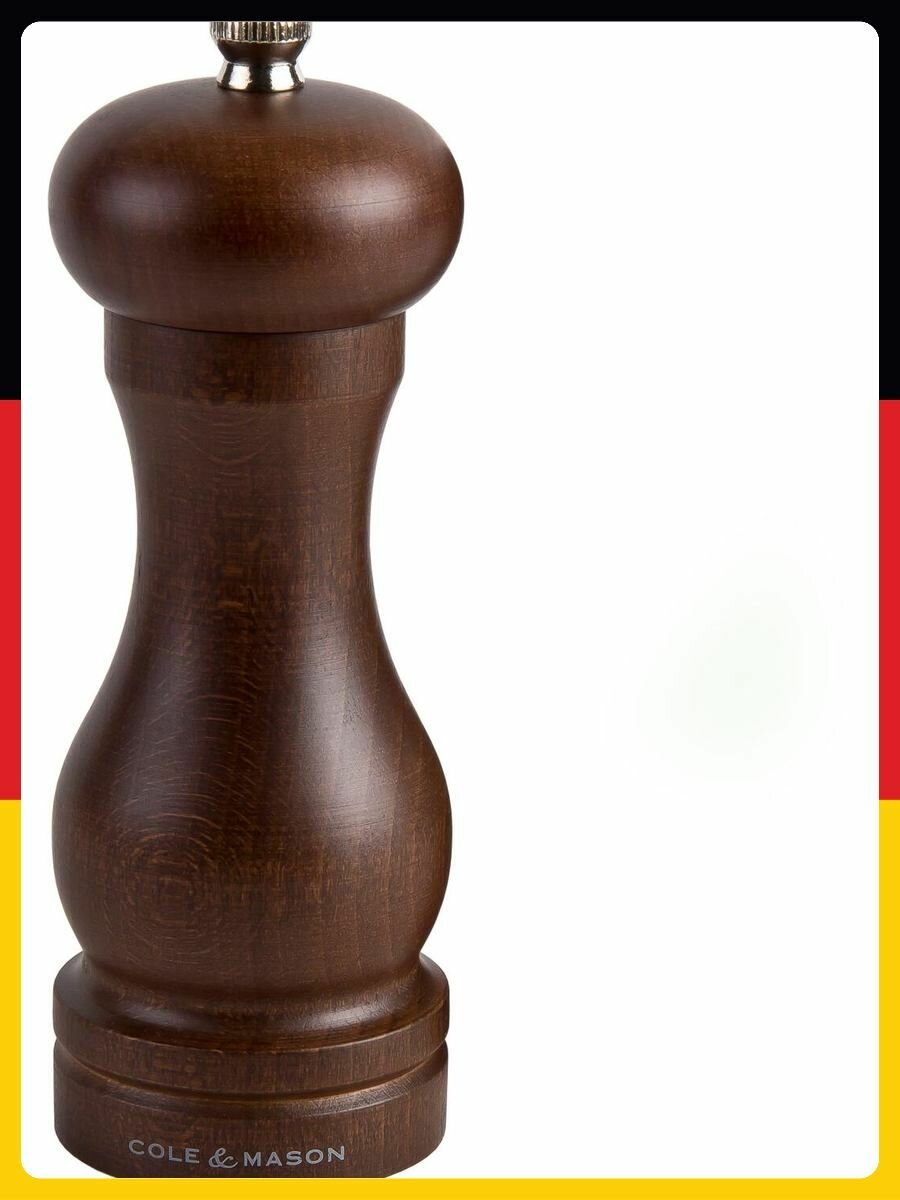 Cole & Mason Forest Capstan, мельница для соли, без наполнителя, 16,5 см