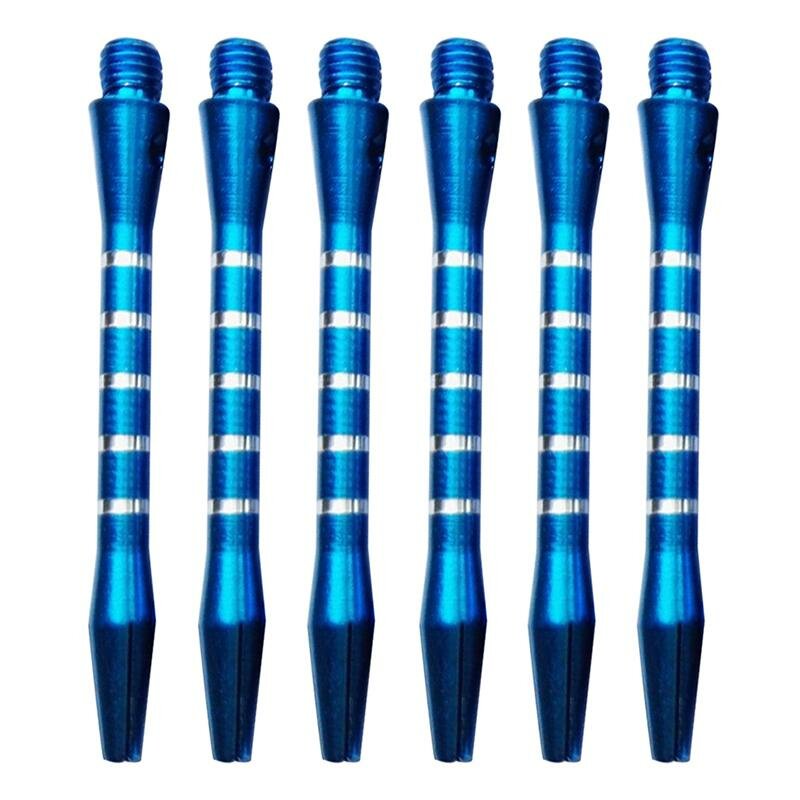 Метательные дротики 6 шт из алюминия, многоцветные, длина 5.2 см, предназначенные для игры