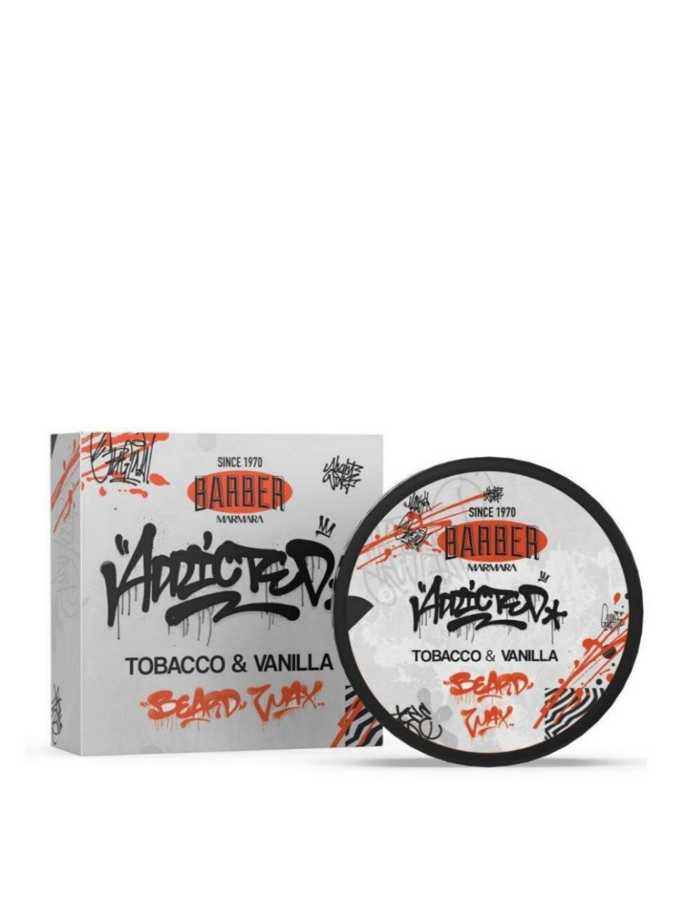 Воск для бороды и усов Marmara Barber "Tobacco & Vanilla", 50 мл