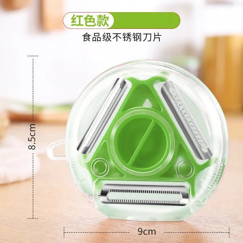 Набор Magic Trio Peeler Seter, шредер для слайсера, резак Жюльен, терка для лезвий с множеством, аксессуары для кухонных