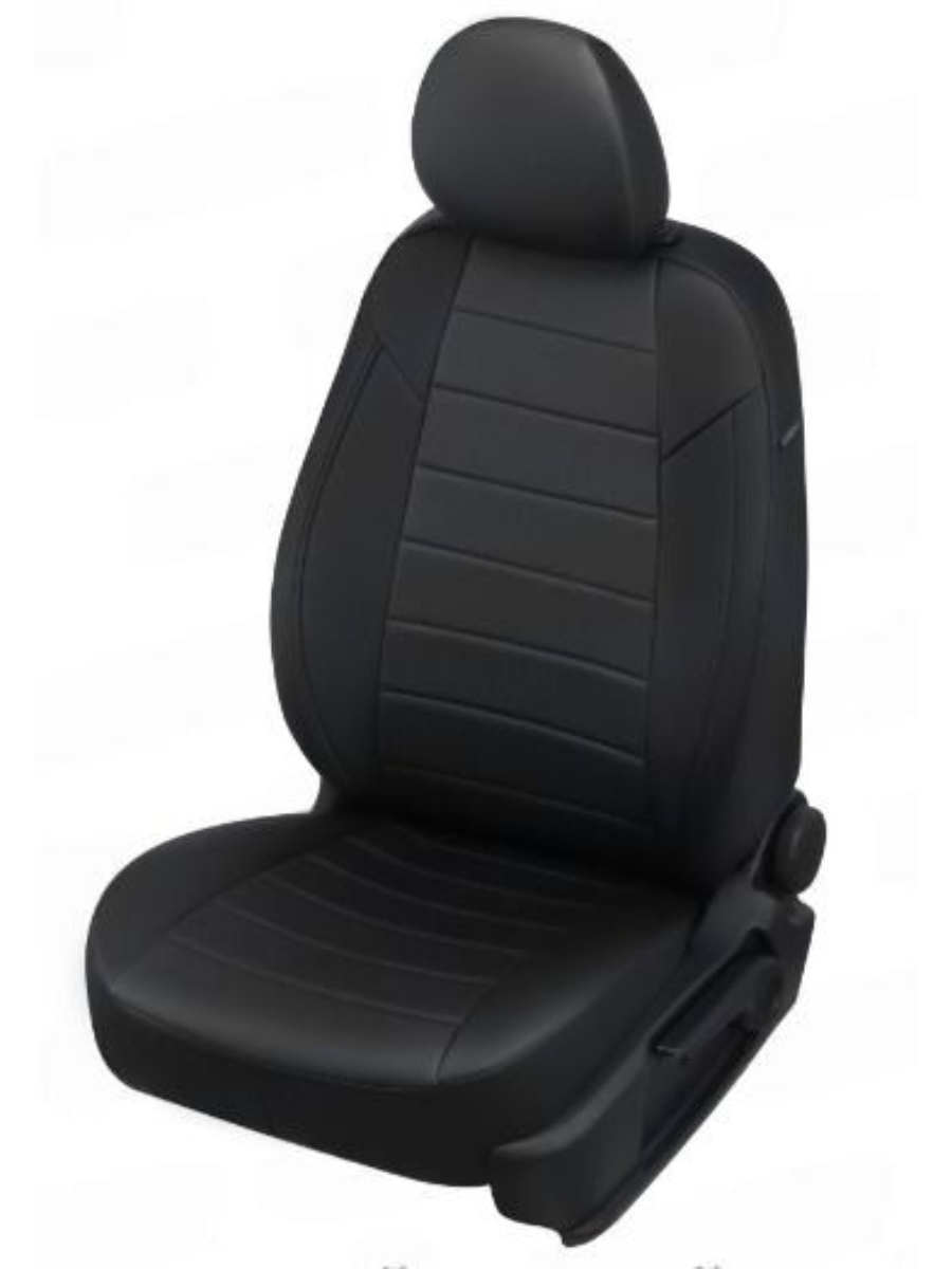 Автомобильные чехлы Светлана на сиденья RENAULT ARKANA (с 2019 г), экокожа, черные