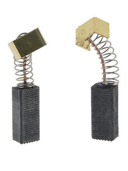 Щетки угольные 6х8х18 для перфоратора Kress HM-10 (Пружина, прямоугольный пятак-уши) (пара)