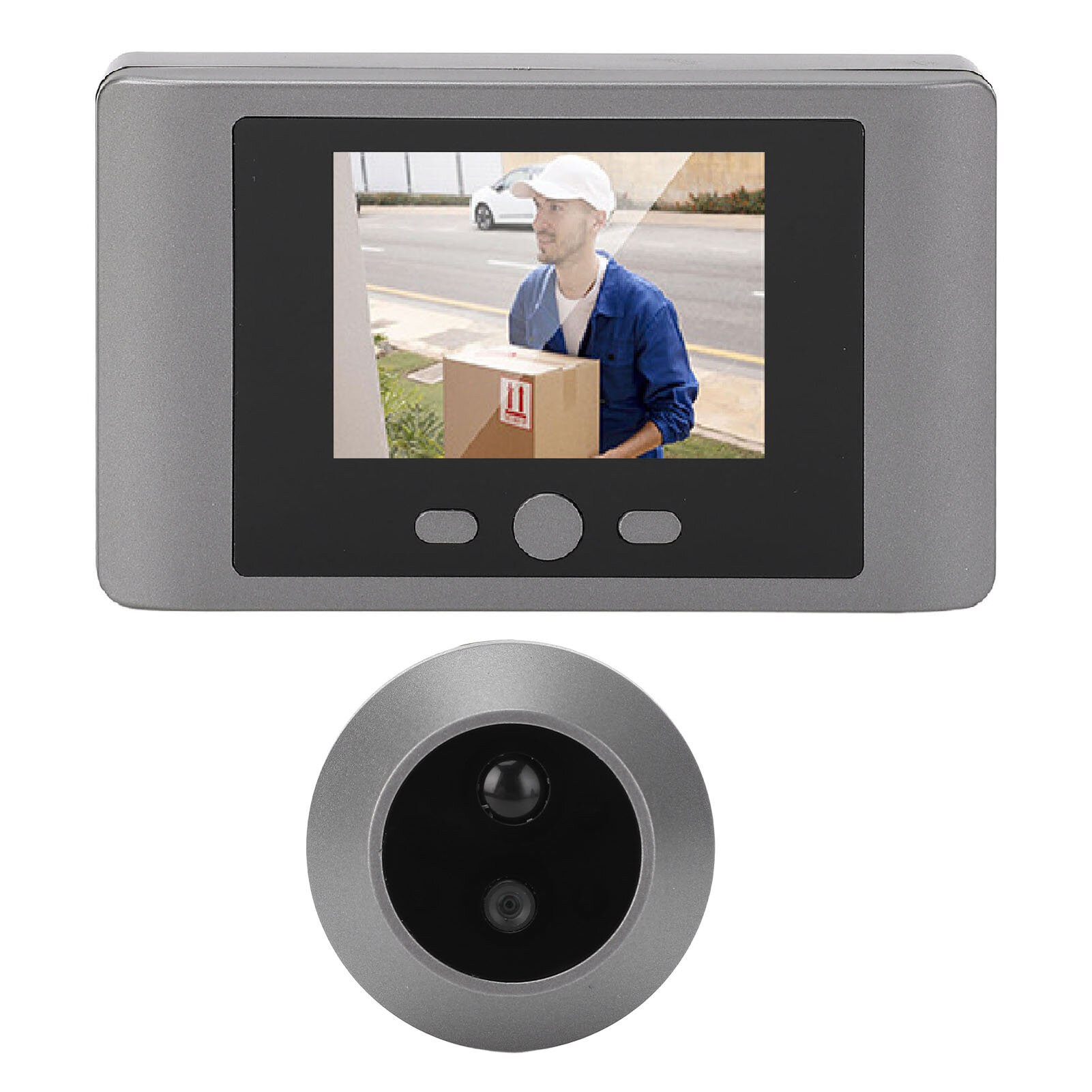 Цифровой видеодомофон с датчиком движения PIR и ночным видением