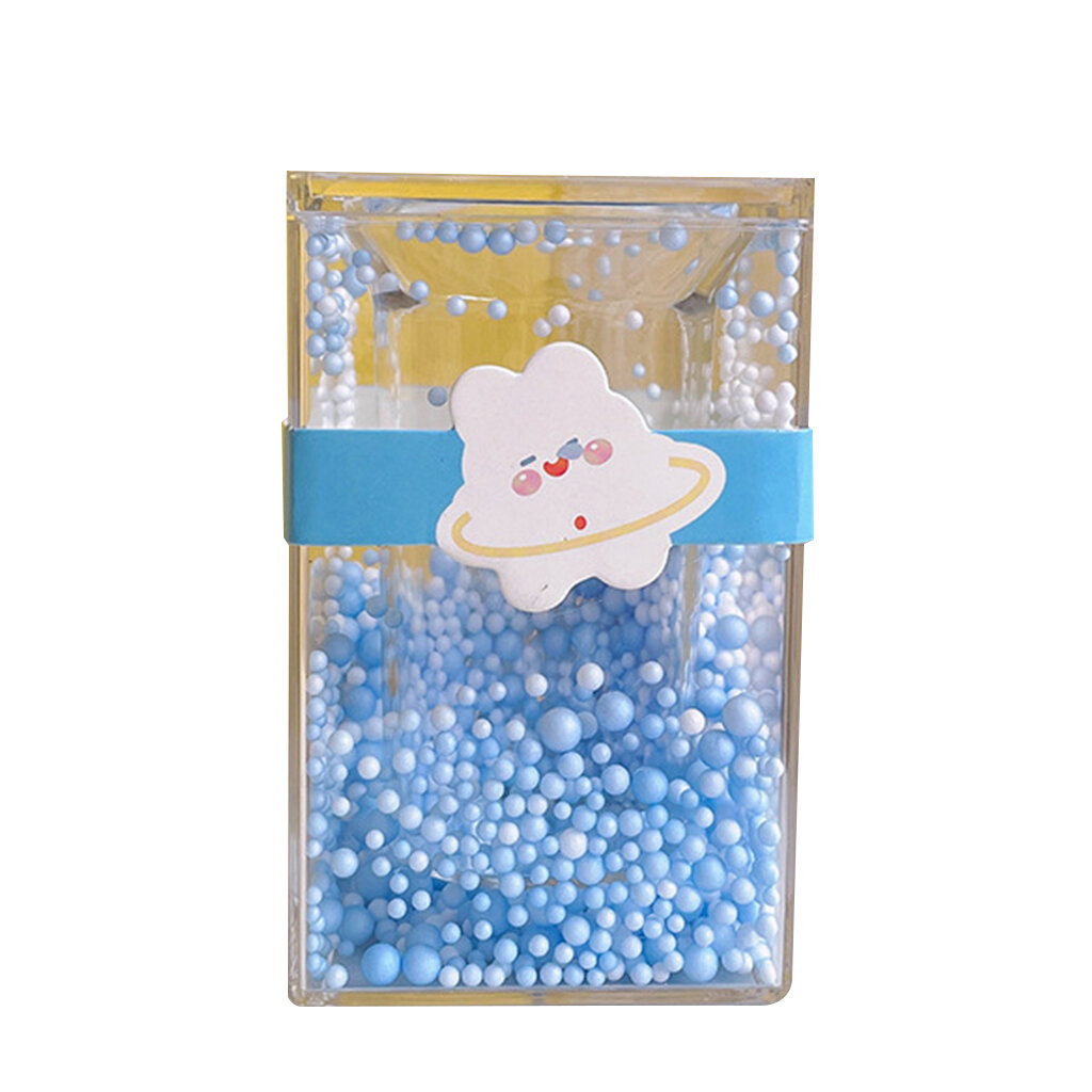 Универсальный Акриловый Держатель Для Канцелярских Принадлежностей Цилиндрический Держатель Для Карандашей Большой Емкости