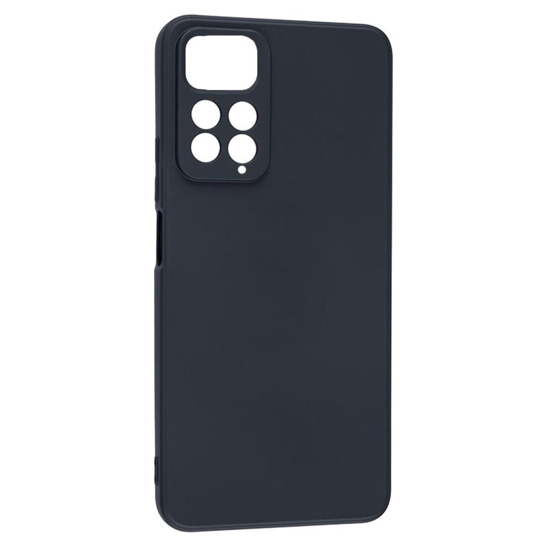 Чехол силиконовый для Xiaomi Redmi Note 11 Pro (4G) Global/Note 11E Pro, c защитой камеры, X-CASE, черный