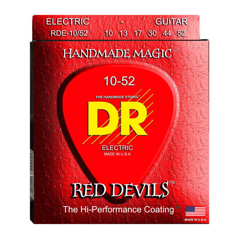 DR Strings RDE-10/52 Red Devils Electric 10-52
