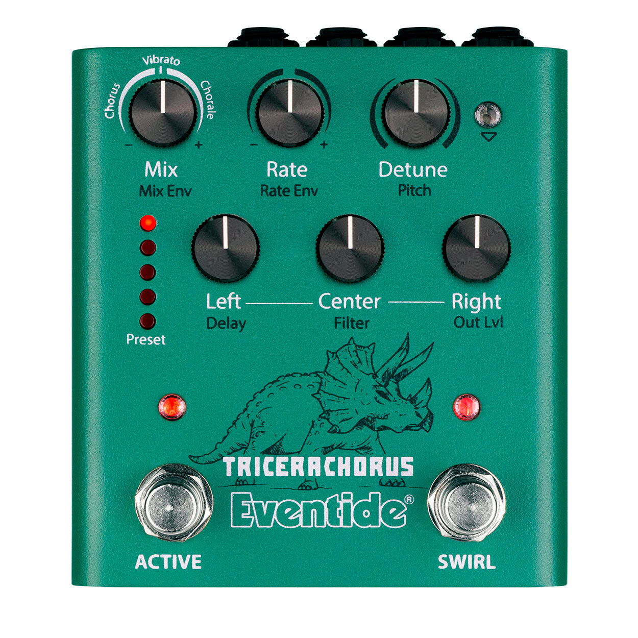 Eventide TriceraChorus BBD-Style Tri-stereo Chorus Pedal
