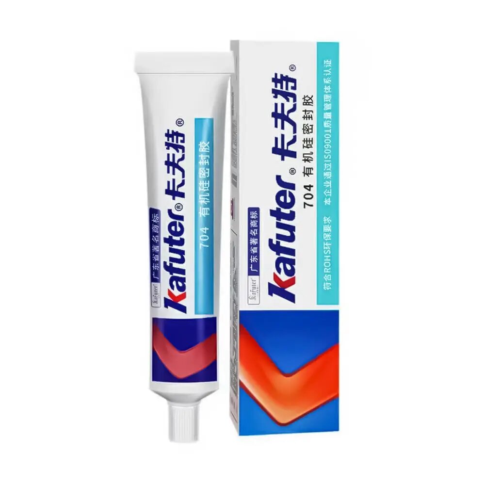 Высокая термостойкость RTV Промышленный клей Компонент Клей Силиконовая резина Силиконовый промышленный клей Электронный клей