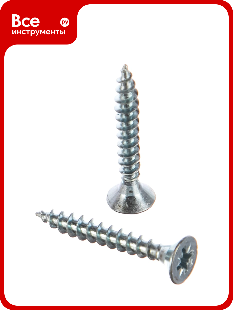 Универсальный саморез Tech-Krep 35х5,0 мм 200 шт оцинкованный, коробка с окном 102198, бетона, черный