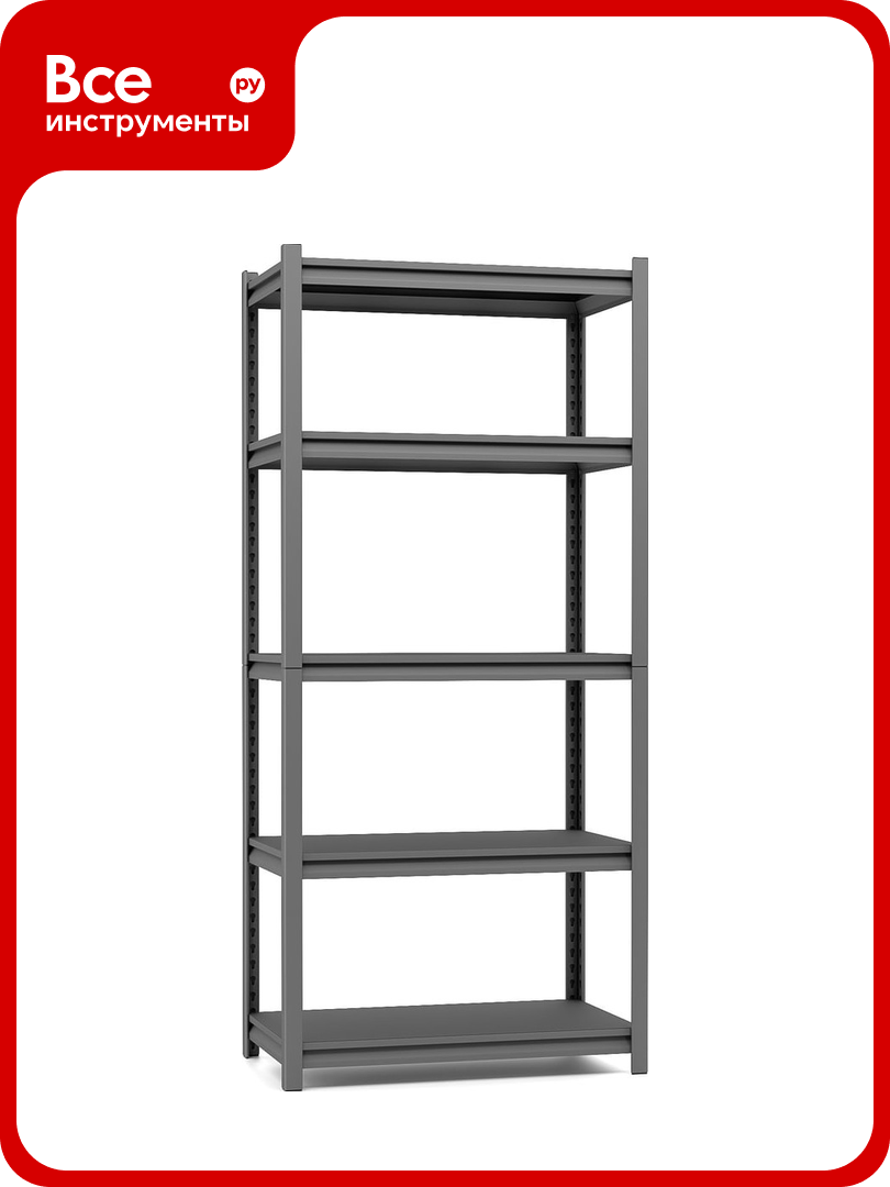 Стеллаж Everest Beamy Luxe-100-30/60/200-5-C разборный STBC30/60/200/5