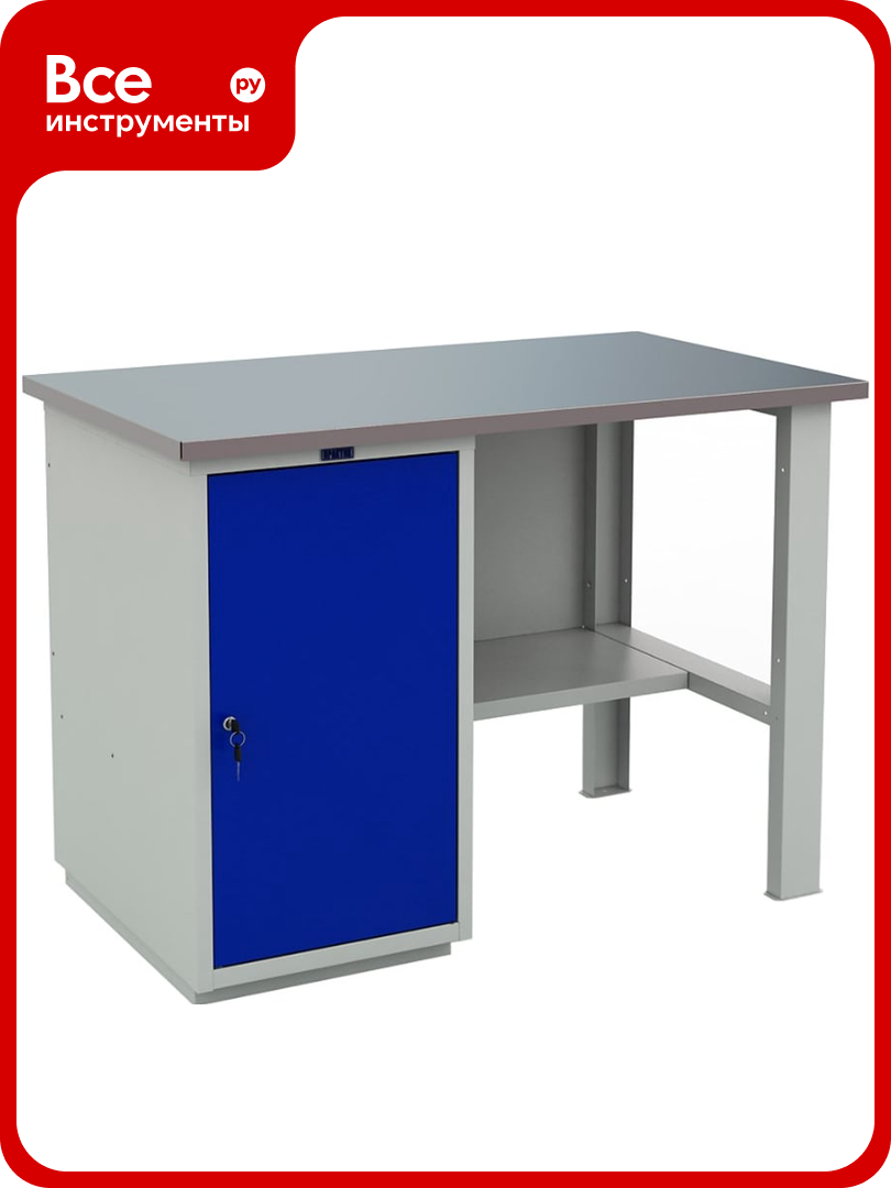 Верстак практик WT160. WD1/F1.000 S30399701246, 000 s30399701246 подходит для выполнения столярных и слесарных работ