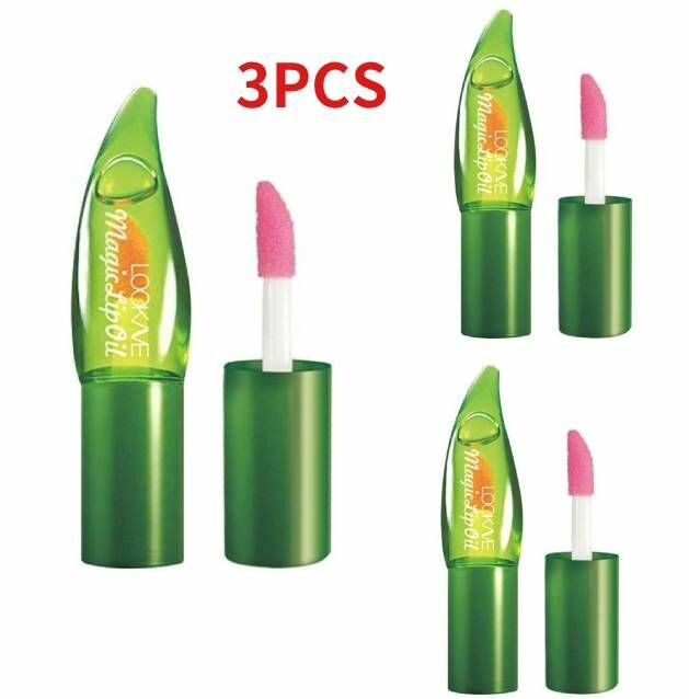 Помада гигиеническая проявляющая с экстрактом алоэ вера и эффектом тинта, бальзам для губ увлажняющий