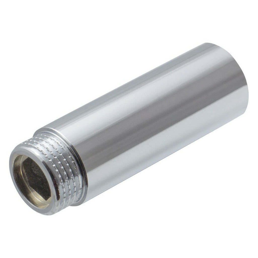 Удлинитель 1/2"х 60 мм, вн-нар (хром) для подключения сантехнической арматуры и смесителей