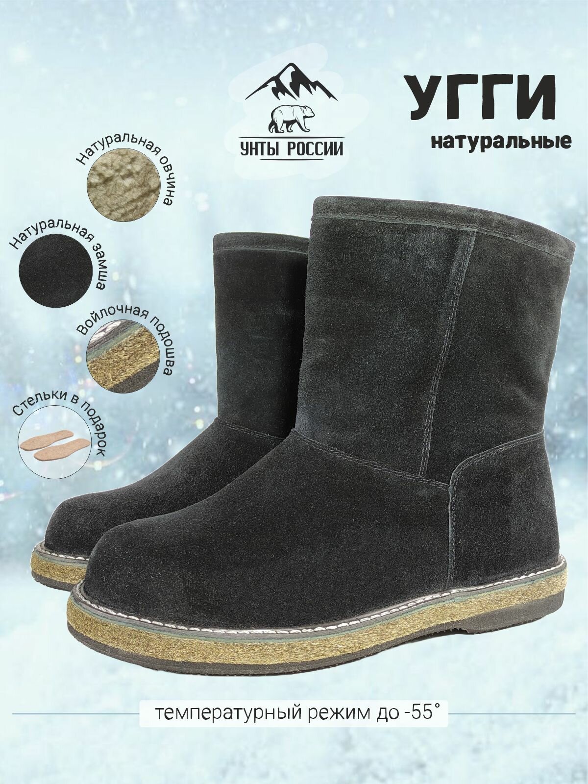 Угги Осень-зима 2025