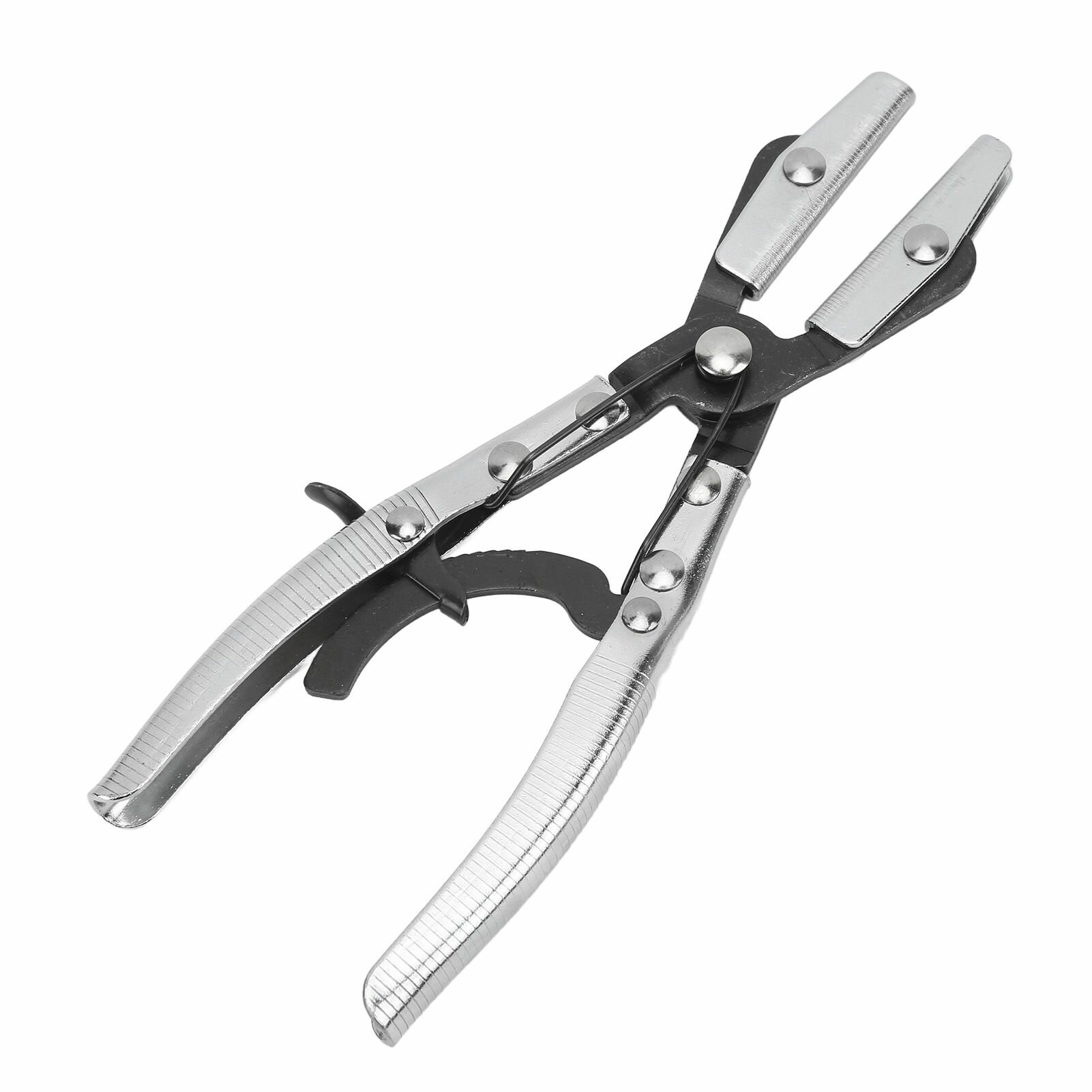 Плоскогубцы для зажима шланга, поворотные универсальные губки с храповым механизмом для автомобильных радиаторов, тормозных трубок охлаждающей жидкости, 10 дюймов/25,4 см