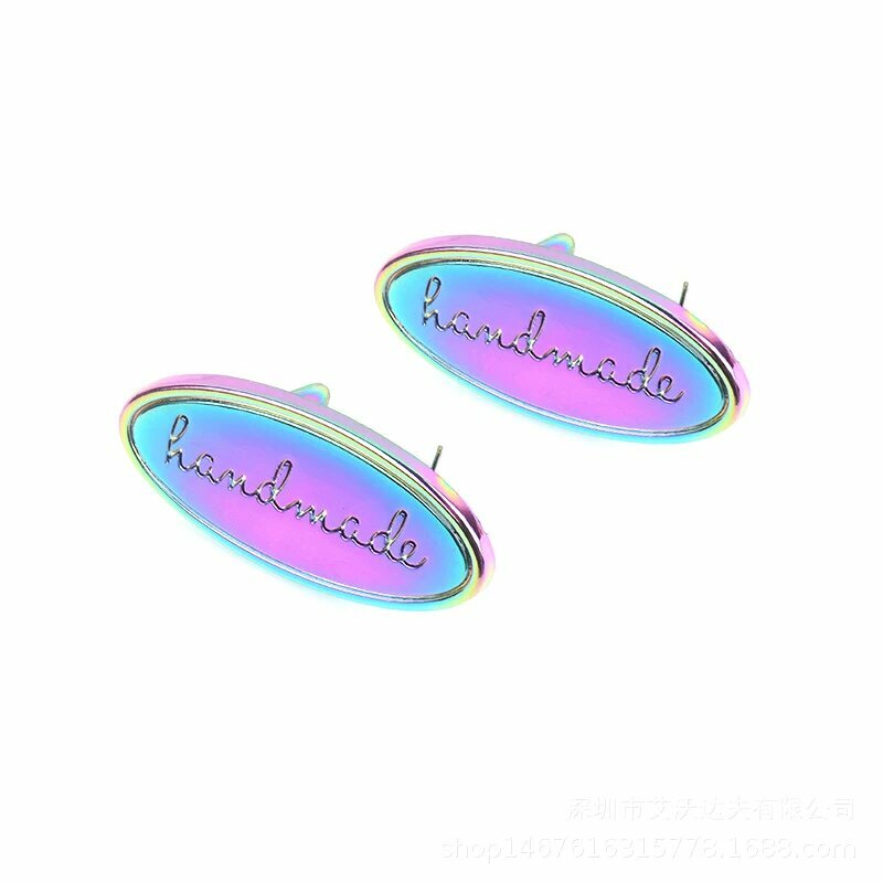 Этикетки для одежды "Handmade", 5PCS Multicolor