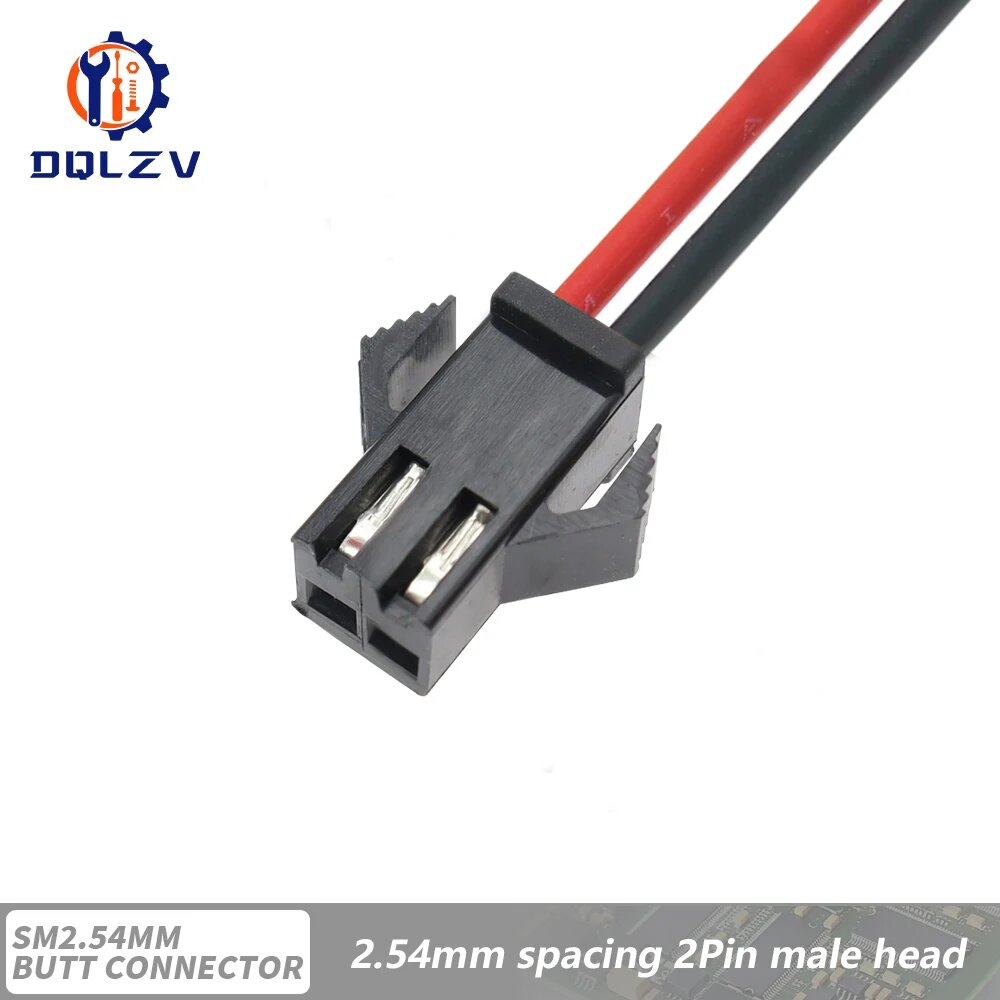 2Pin Female JST SM 2.54мм разъем, 5шт