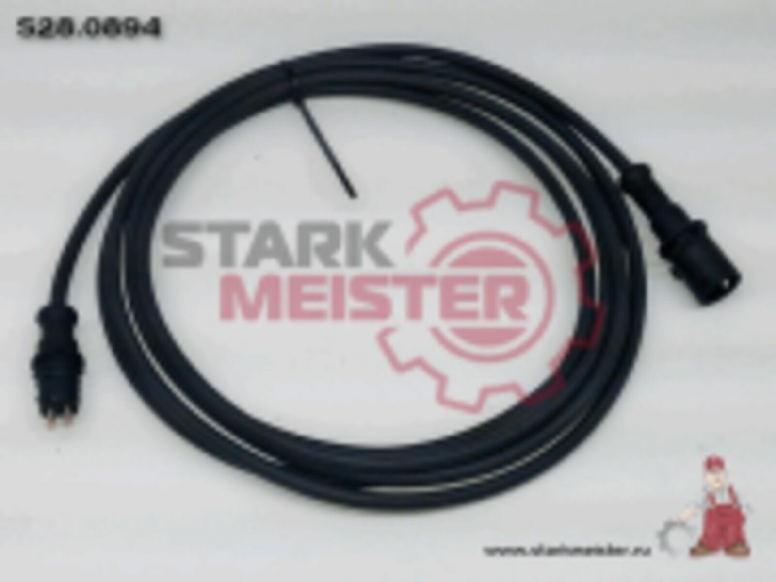 Кабель Датчика Abs L 3000Mm Wabco 449 712 030 0 Multibrand Trailer Schmitz Cargobull Fruehauf(Starkmeister S280894)