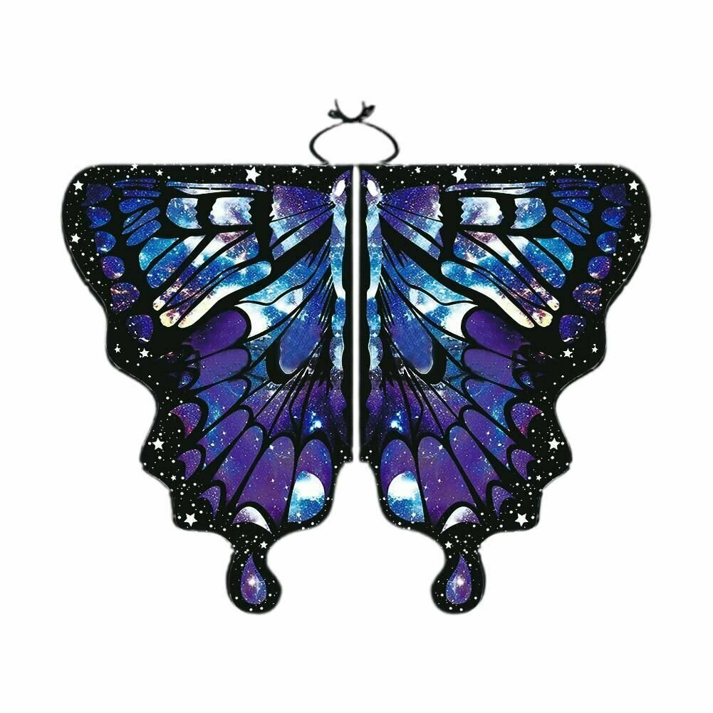 Крылья бабочки для девочек / костюм бабочки карнавальный,110cm