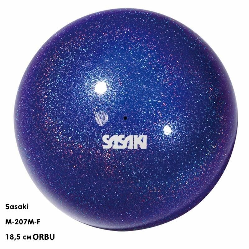 Мяч SASAKI M-207BRM 18,5см. ORBU (Восточный Синий) FIG