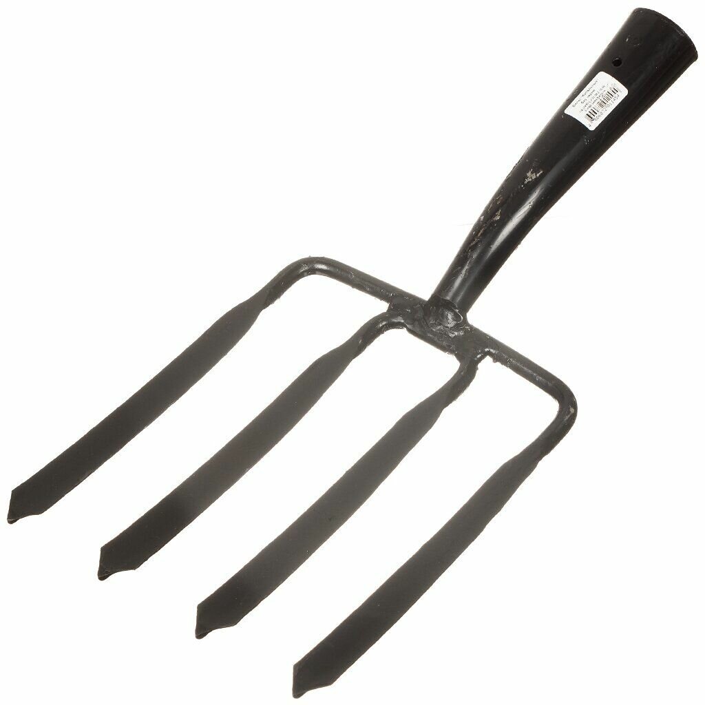 Вилы копальные Арти 4-рогие, кованые, плоские, 190х220 мм, без черенка