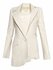 Пиджак ANGELICA MONTINI Asymmetrical blazer, размер 38, белый