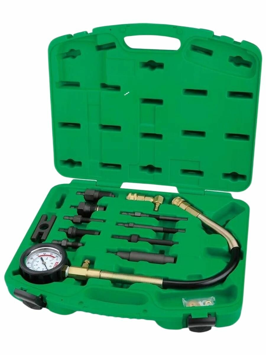 Компрессометр для дизельных двигателей в кейсе TOPTUL JGAI1302