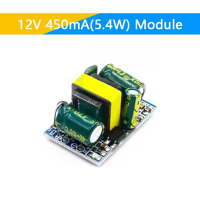 1-10 шт. AC-DC 220 В до 5 В понижающий преобразователь 5 В 700 мА изолированный импульсный модуль питания 3,5 Вт понижающий регулятор прецизионный модуль питания