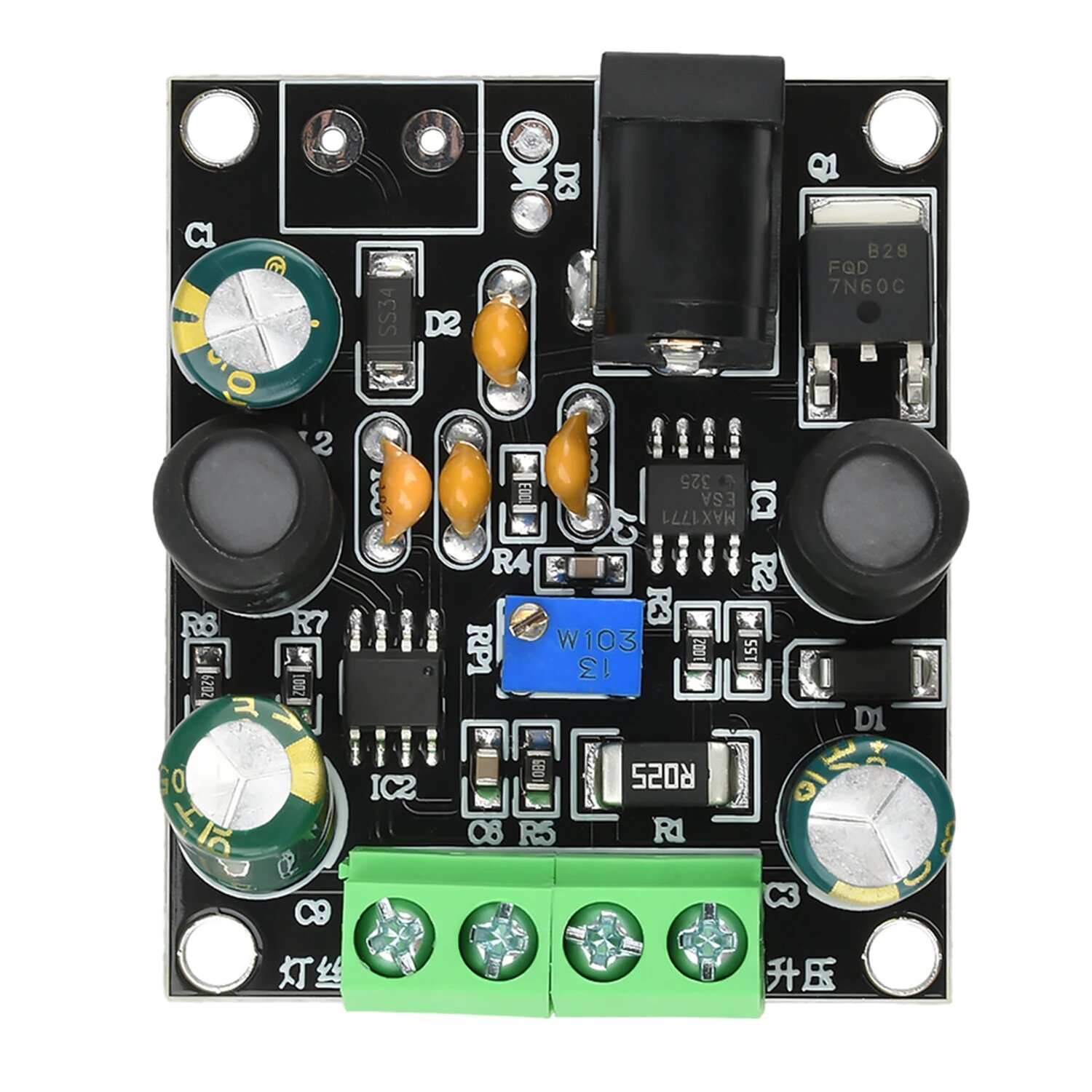 Модуль питания Nixie Tube Boost DC-DC от 9 до 150-280 В, модуль повышения напряжения с регулируемым повышением 6E1 6E2 6E5