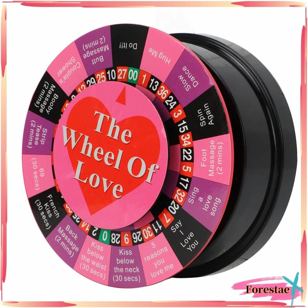 Игра Колесо Любви для пар, романтическая, мини-игра, портативная, для свиданий