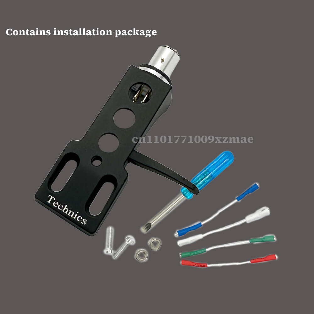 1 комплект универсального держателя иглы для картриджа проигрывателя с серебряными проводами, винты для фонографа проигрывателя M2.5