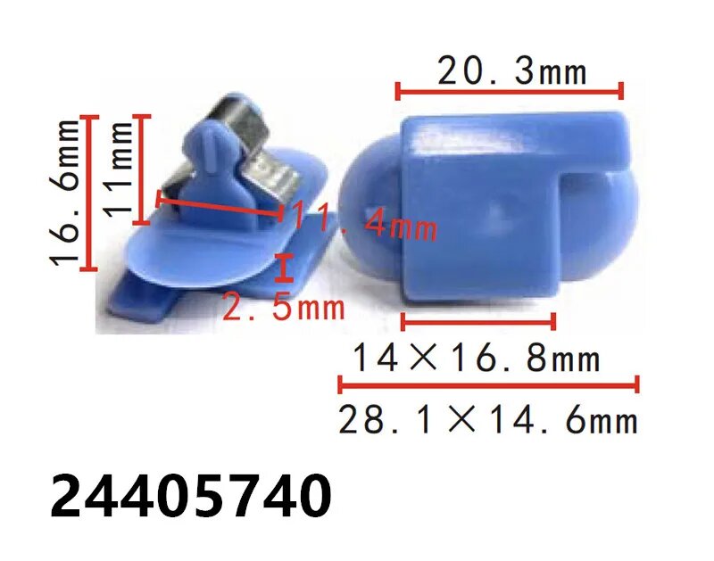15/100 шт. внутренние крепления, держатель отделки, монтажные зажимы для автомобиля, запасные части для GM Renault Peugeot 24405740 8748QT 15